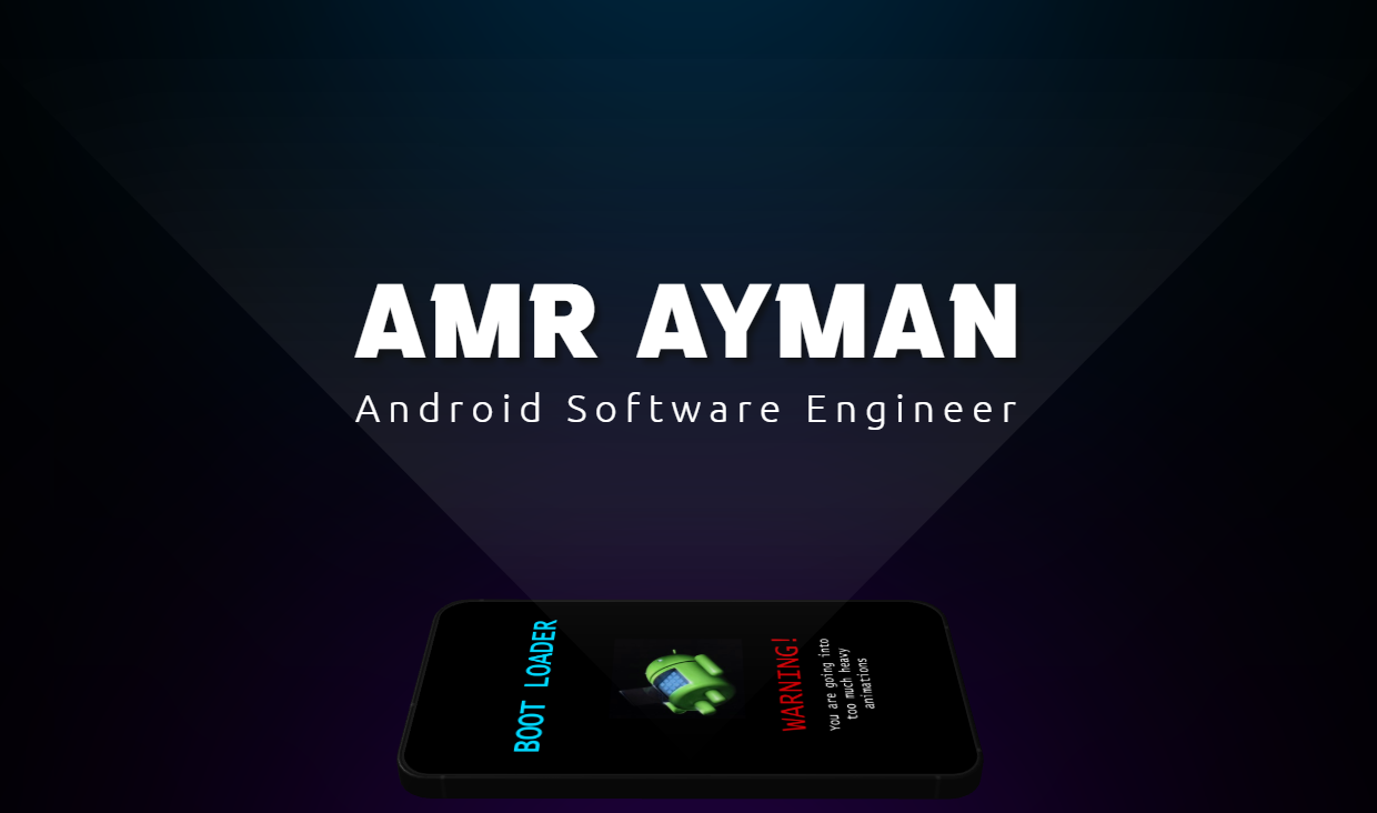 Amr Ayman | Android Software Engineer